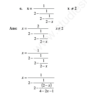 CBSE Class 10 Mathematics Quadratic Equations Assignment Set F